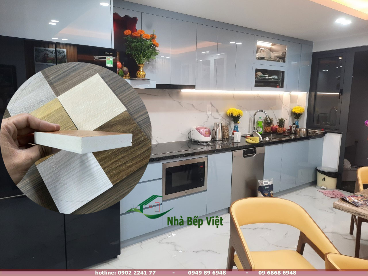 Top 20+ Mẫu Tủ Bếp Nhựa PVC Foam Hiện Đại, Đẹp Và Bền Nhất 2024